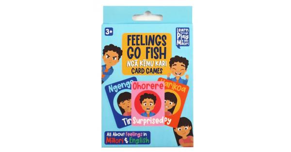 Te Reo Maori Feelings Go Fish Card Games
