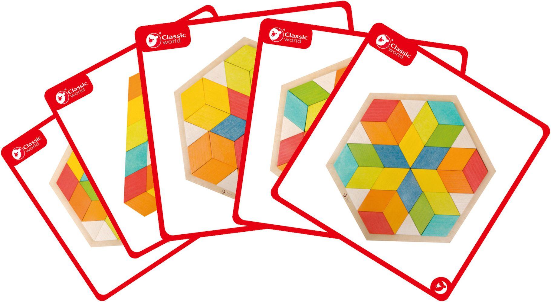 3D Wooden Shape Puzzle