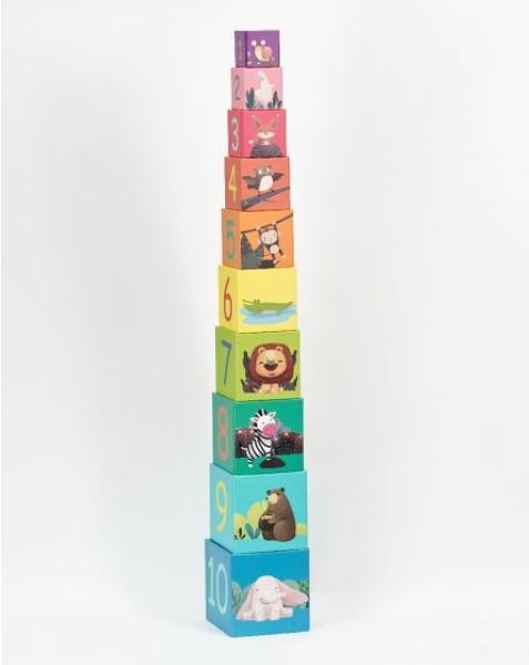 Forest Animal Stacking Cubes
