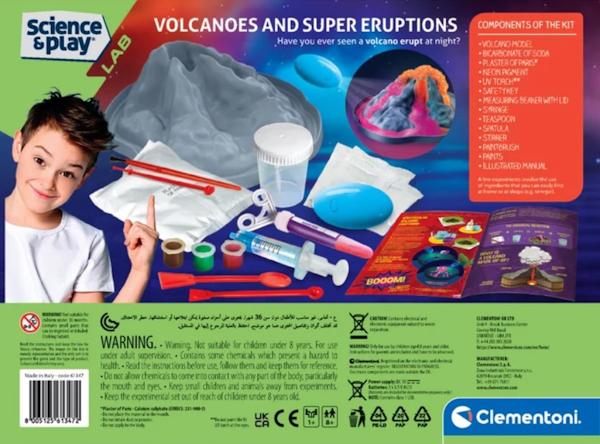 Volcanoes and Super Eruptions Science Kit