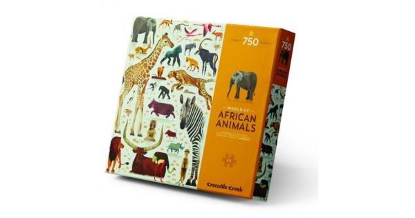 World of African Animals 750 Piece Puzzle