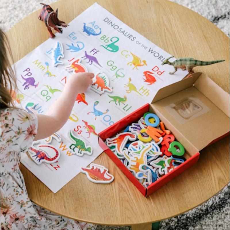 A-Z Magnetic Dinosaurs and Letters