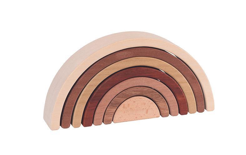 Wooden Rainbow Stacker