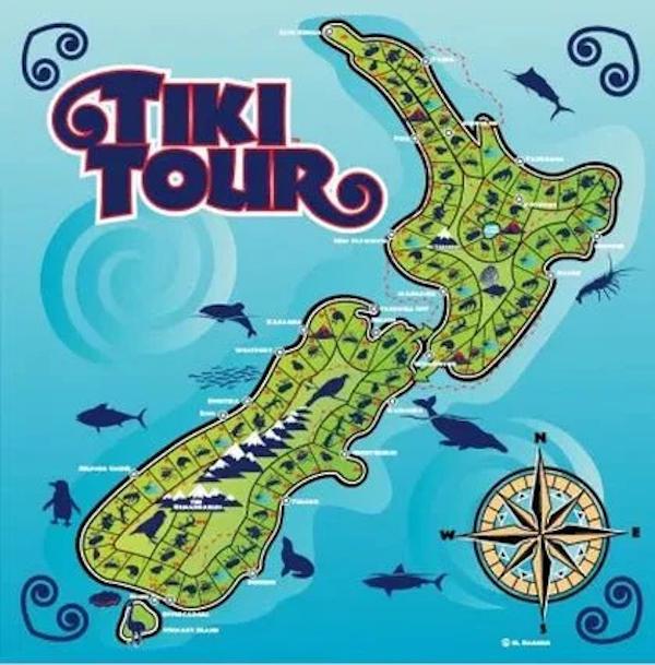 Tiki Tour Board Game