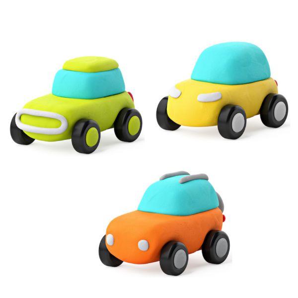 Air Dried Clay Eco Car Set