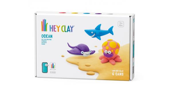 Air Dried Clay Ocean Shark Octopus Stingray