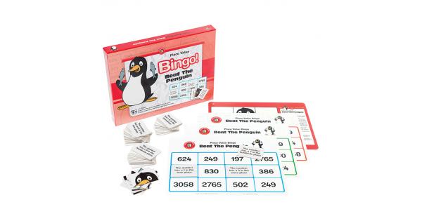 Place Value Bingo Beat the Penguin