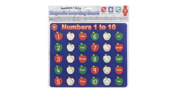 Numbers 1 to 10 Magnetic Learning Board