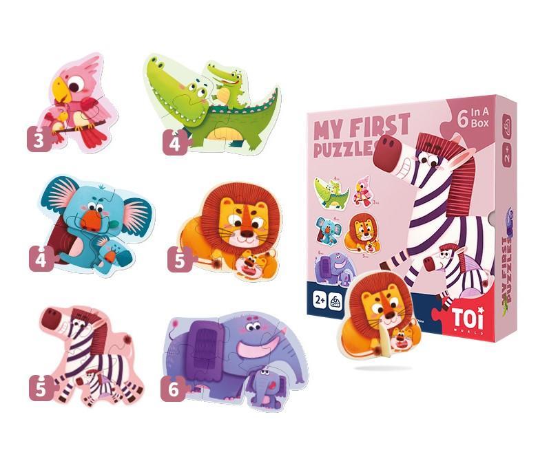 My First Puzzles Set Wild Animals