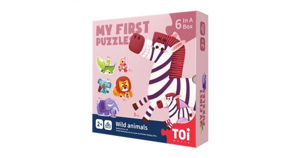 My First Puzzles Set Wild Animals