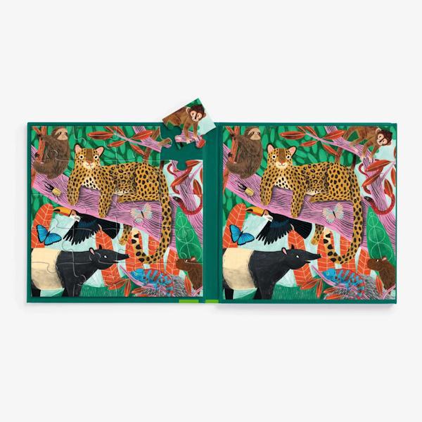 Safari and Jungle Magnetic Puzzles