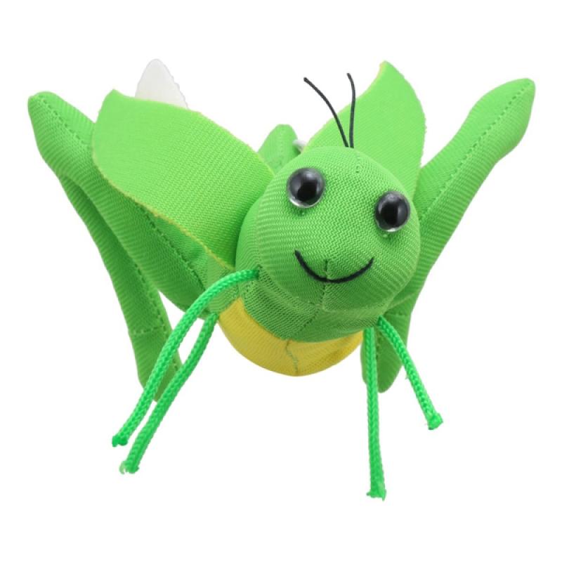Grasshopper Finger Puppet