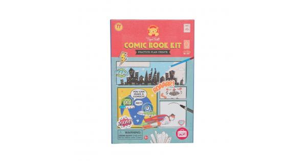 Tiger Tribe Practice Plan Create Comic Book Kit